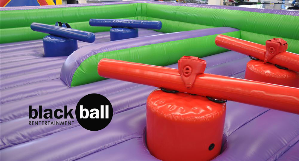 Double Gladiator Jousting Inflatable For Hire - available for hire from ...